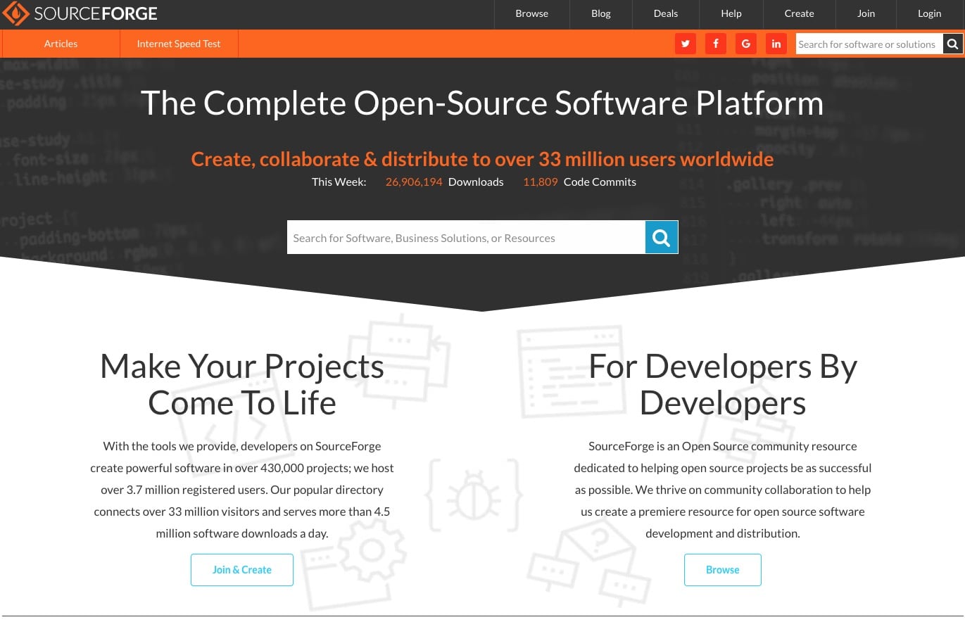 Sourceforge will wieder Open-Source-Anlaufstelle werden