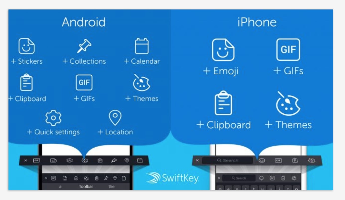 SwiftKey 7.0 bringt auch für iOS Neuerungen