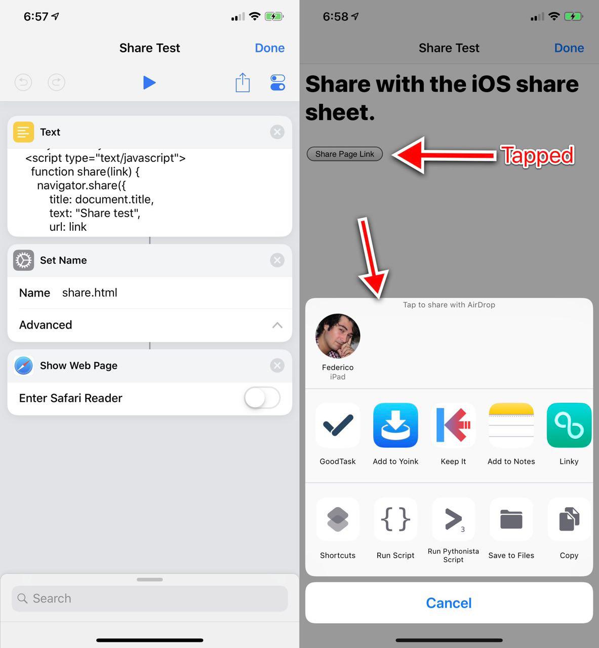 iOS 12.2: Safari bringt Unterstützung für Web Share API mit