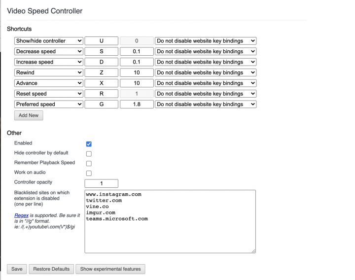 Video Speed Controller: HTML5-Videoplayer im Griff