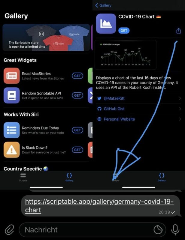Scriptable: iOS-App besitzt nun Widget-Galerie und weitere Verbesserungen
