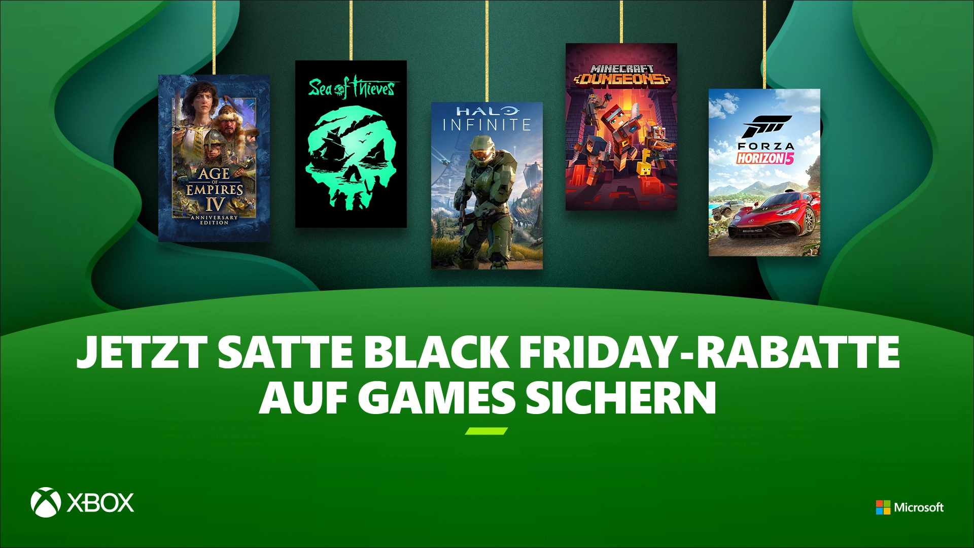 Microsoft startet seine Angebote zum Black Friday und Cyber Monday