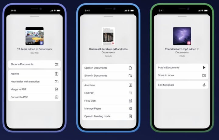 Documents: iOS-App bekommt neue Funktionen