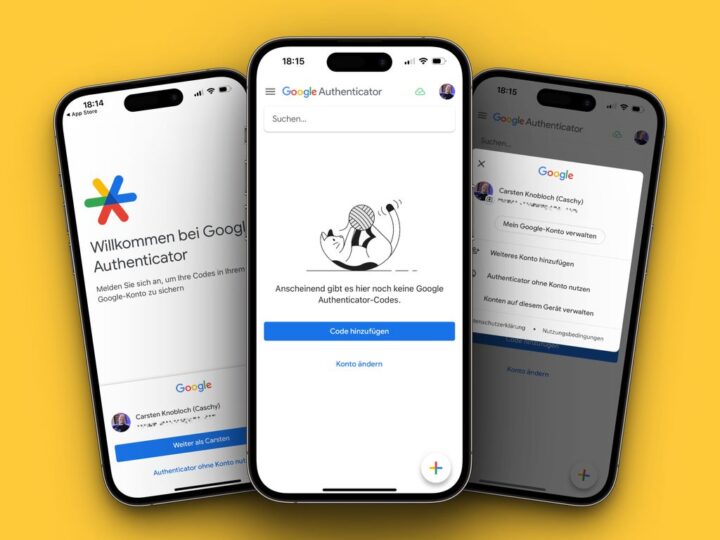 Google Authenticator unterstützt jetzt die Synchronisierung von Google ...