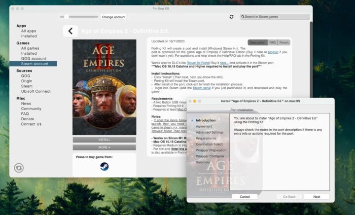 Porting Kit: Bringt Windows-Spiele auf den Mac