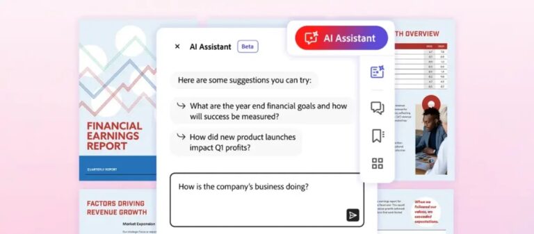 Adobe: KI Assistent bringt PDFs zum Sprechen