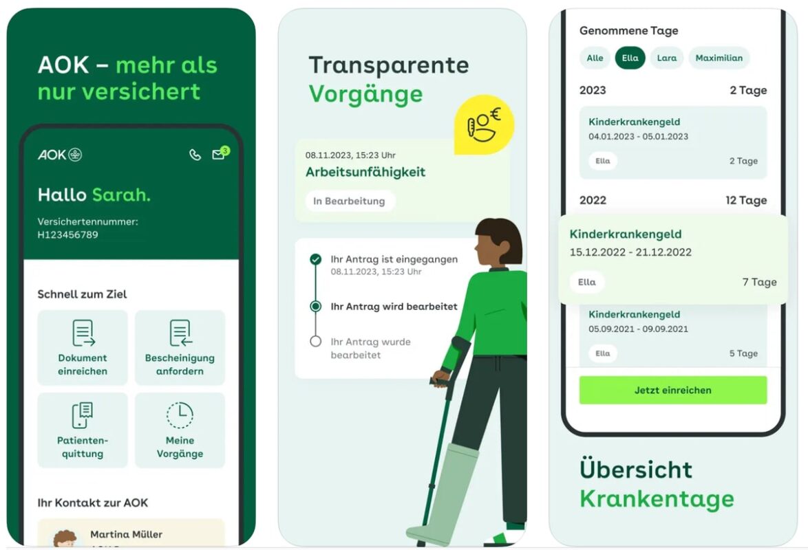 Meine AOK: App bekommt ein größeres Update