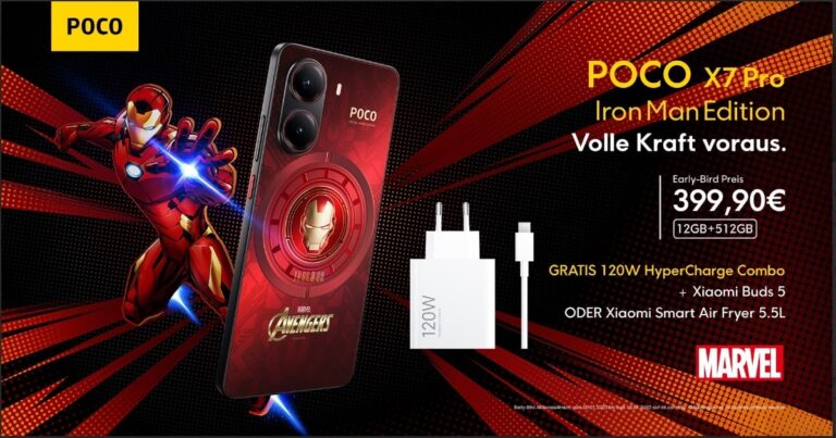 POCO präsentiert X7-Serie: Leistungsstarkes Line-up inklusive Iron-Man-Edition
