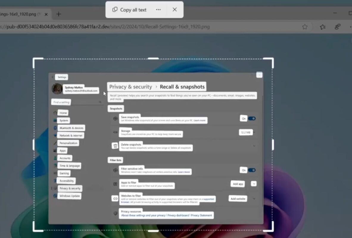 Neues Text-Feature im Windows 11 Snipping Tool wird getestet