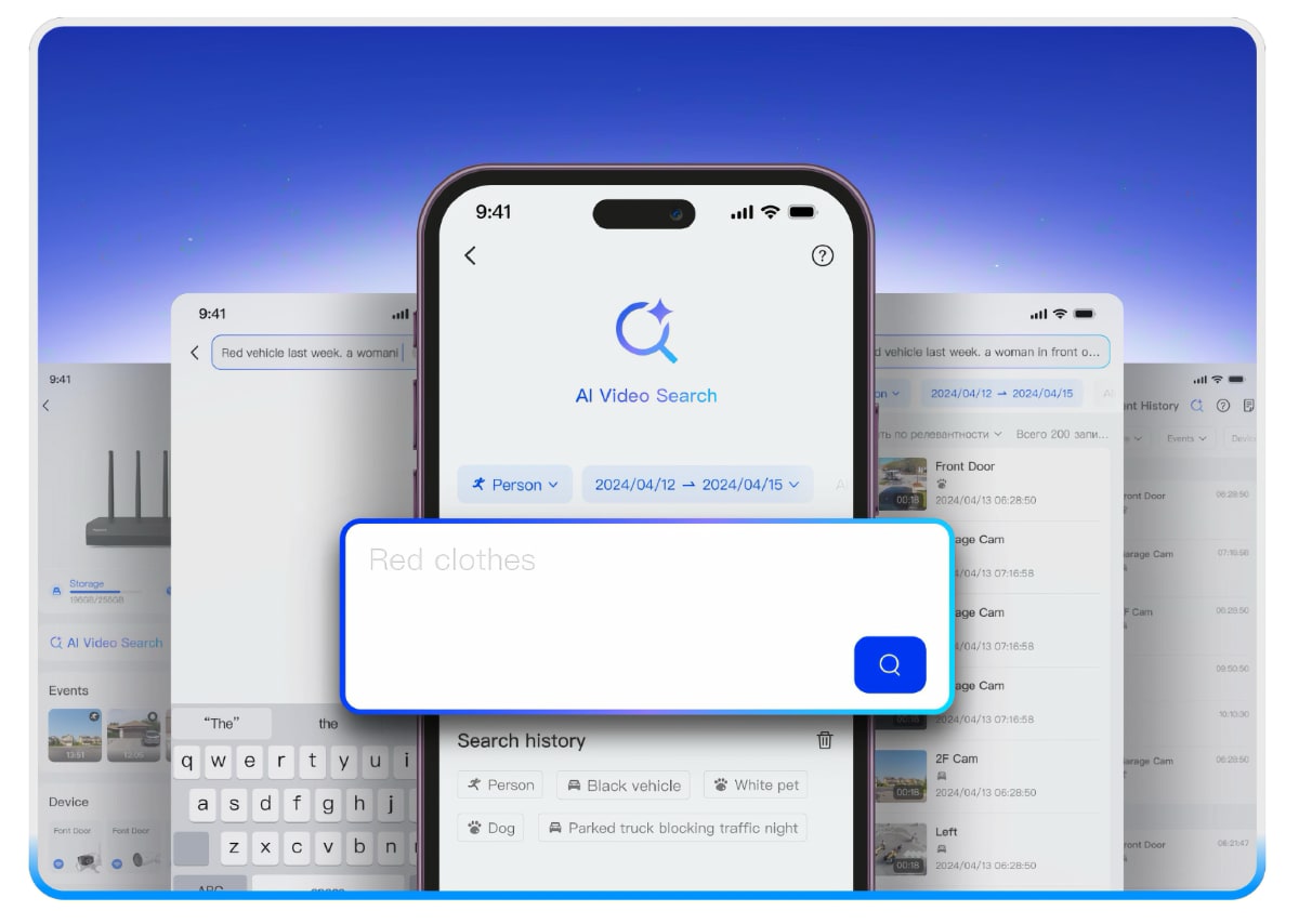 Reolink: Einführung der KI-gestützten ReoNeura-Plattform mit neuer „AI Video Search“-Funktion