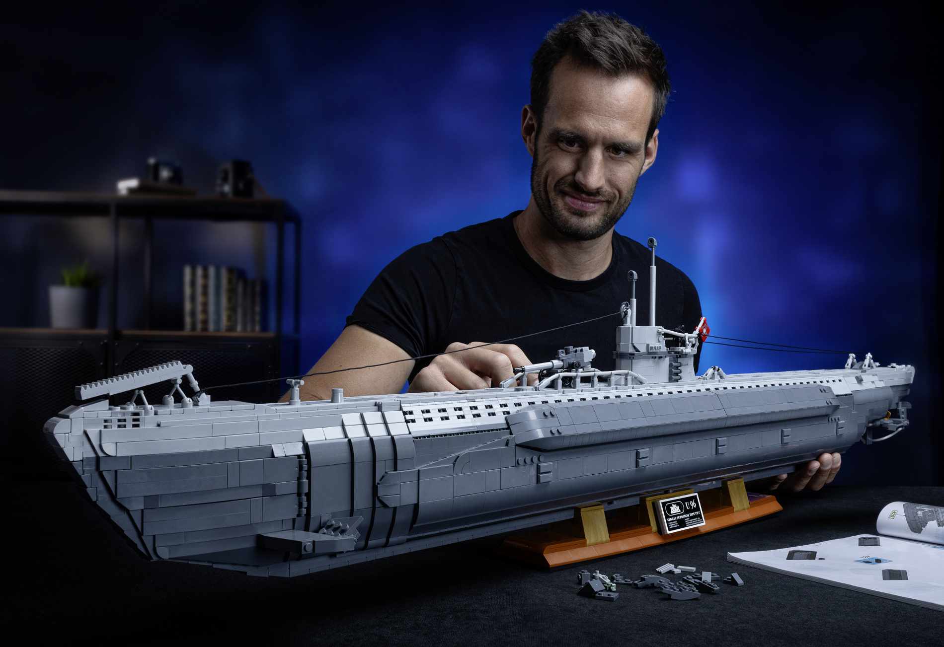 „Das Boot“ (U96) gibt es jetzt als Klemmbaustein-Modell von Revell